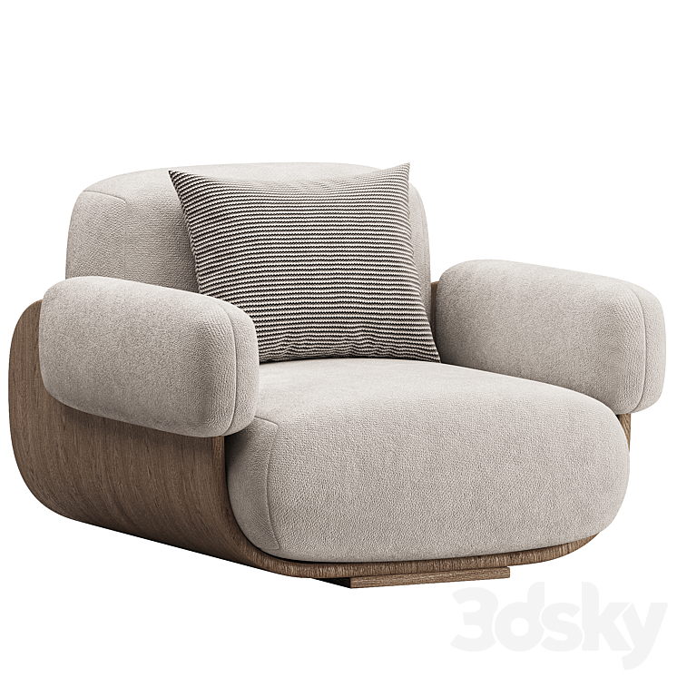 BeamNG.drive - Arm chair - 3D model