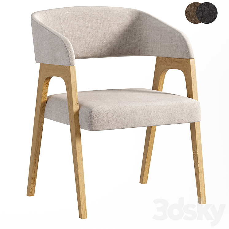 Bentwood Bernie Chair - Chair - 3D model