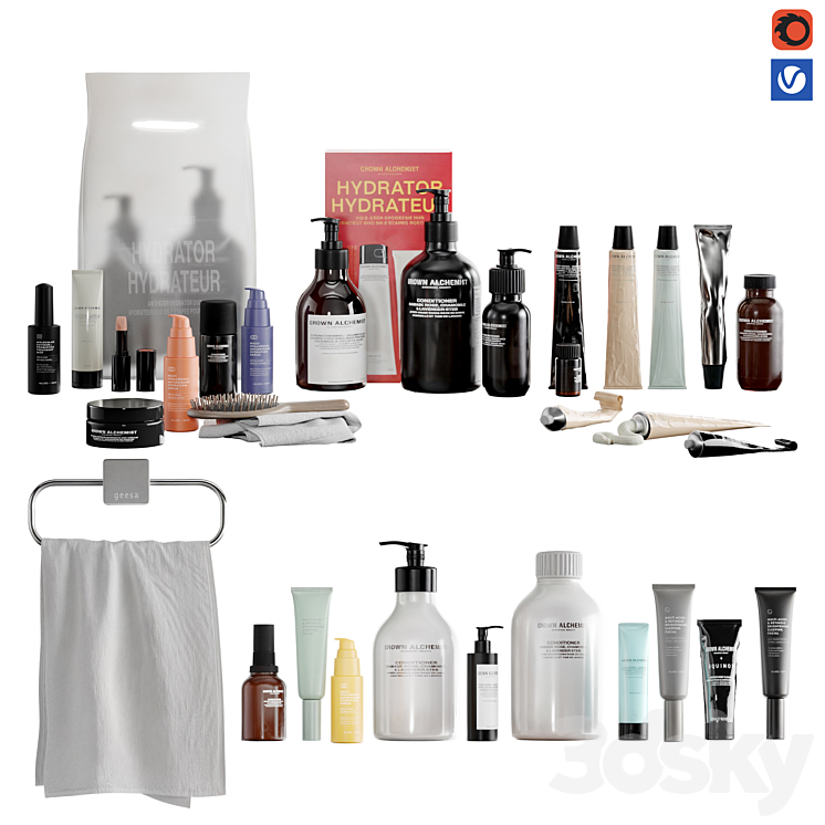 Decor GROWN ALCHEMIST - Bathroom accessories - 3D model