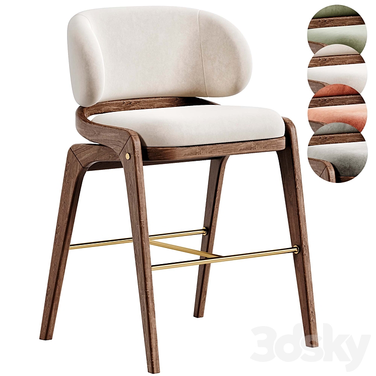 NEXUS Bar Chair By Noaliving - Chair - 3D model