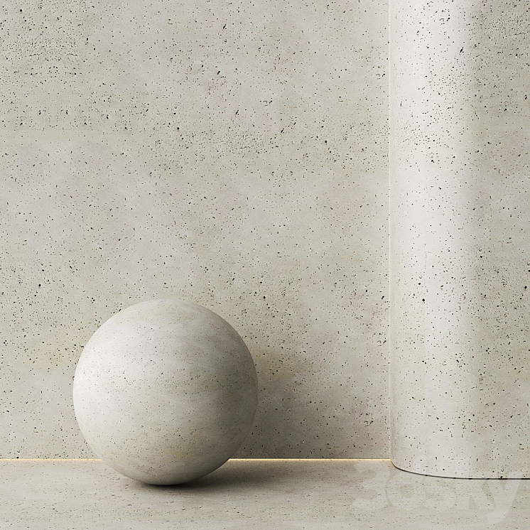 Microcement 22 - Stone - 3D model