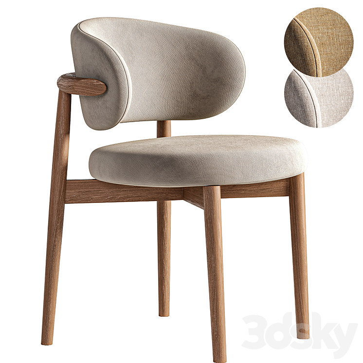 OLEANDRO Chair - Chair - 3D model