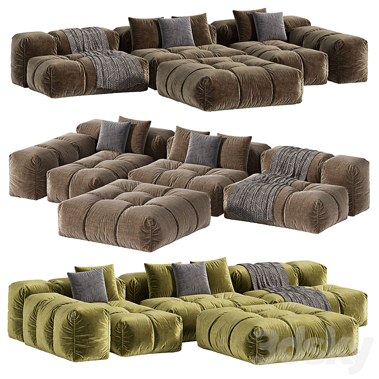 Nohr Modular Sofa - Sofa - 3D model