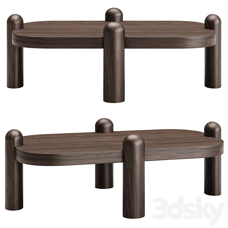 Seven Coffee Table - Table - 3D model
