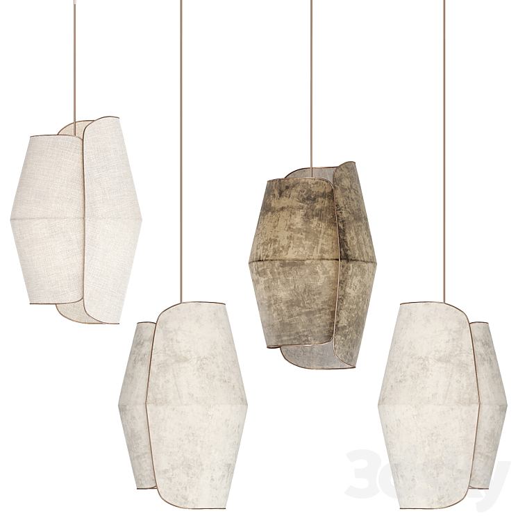VOLUTE Pendant lamp By Rakumba - Pendant light - 3D model