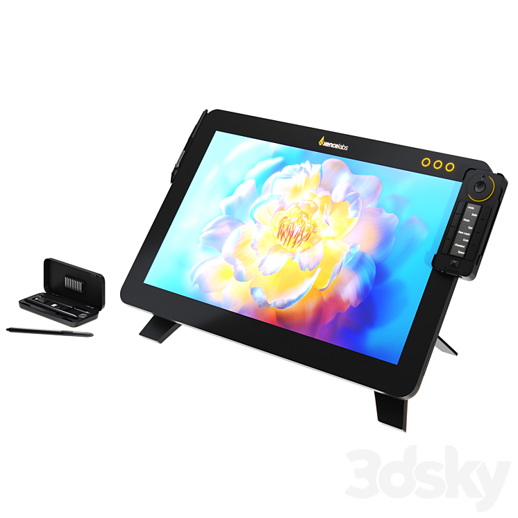 Xencelabs Graphic Pen Display tablet 24 - PC & other electronics - 3D model