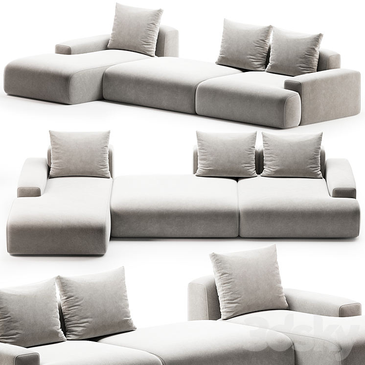 Sofa Reni By Luzaro - Sofa - 3D model