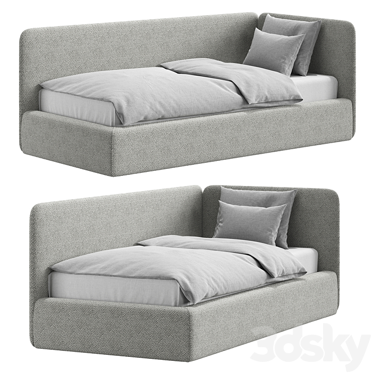 Bed ZAIRO by SIORI - Bed - 3D model