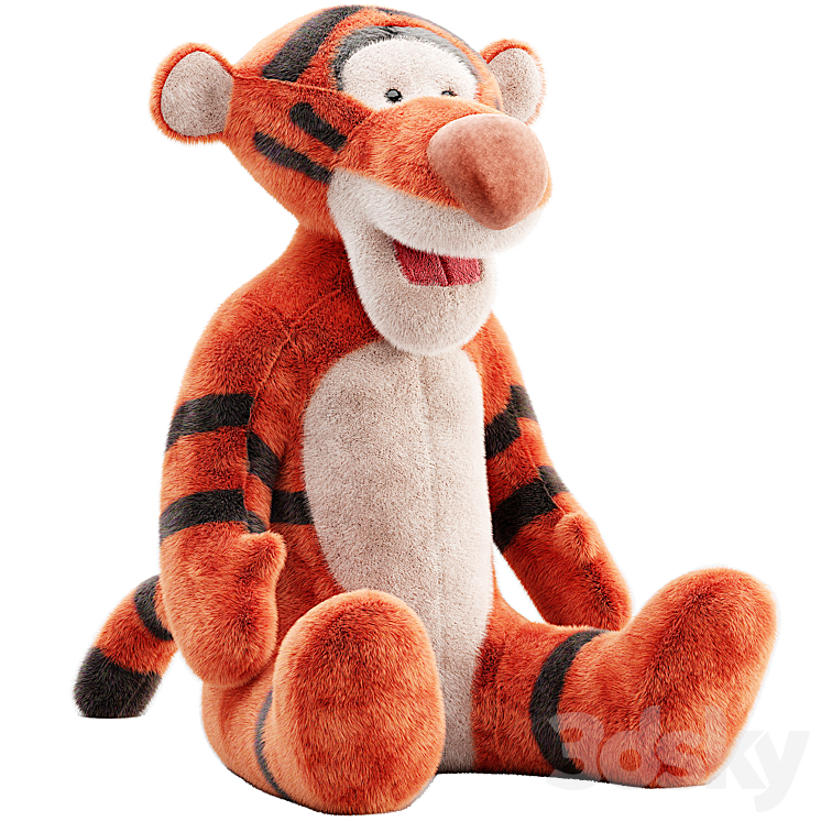 tiger toy - Toy - 3D model