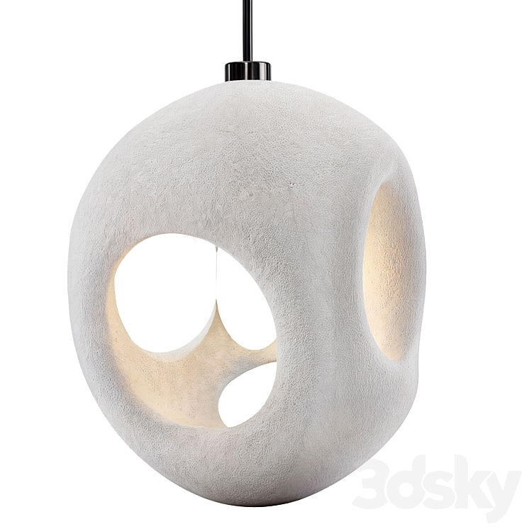 Polystyrene Pendant Light - Pendant light - 3D model