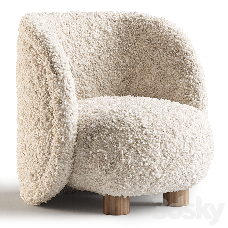 Orren Ellis Tonisa armchair - Arm chair - 3D model