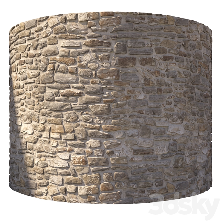 Stonework 003 - Stone - 3D model