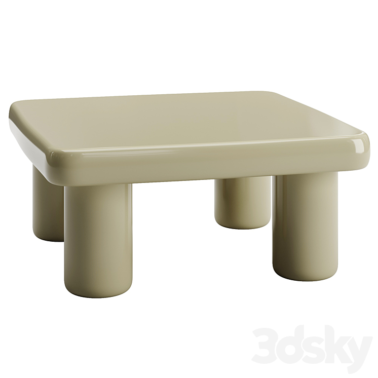 Memphis Coffee Table - Table - 3D model