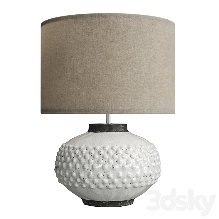 Crackle Table Lamp - Table lamp - 3D model