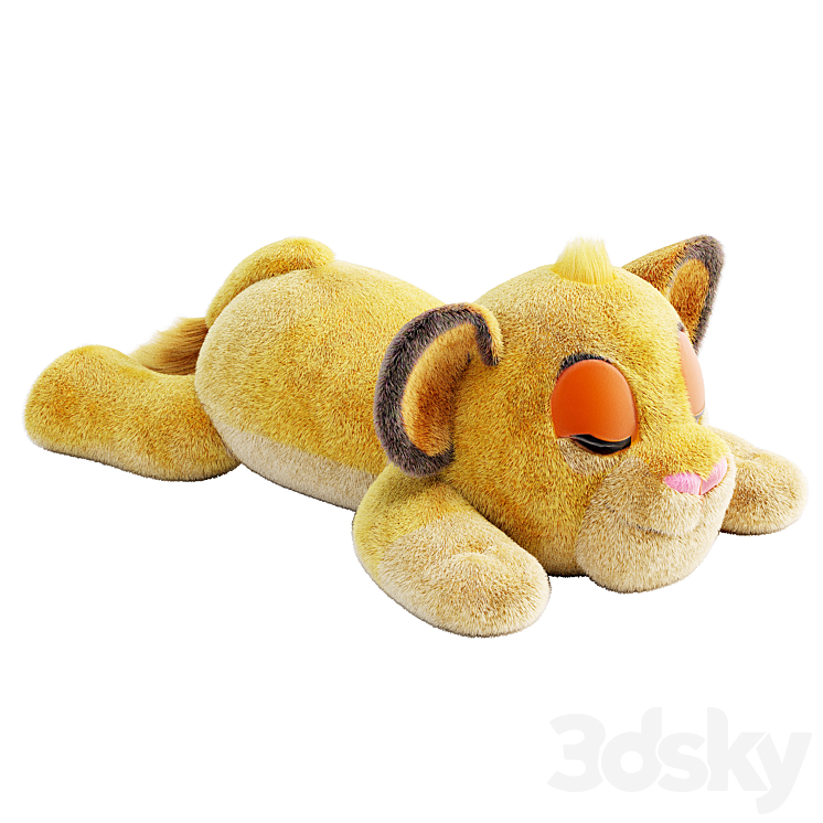 simba - Toy - 3D model