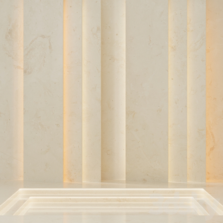 Marble Margraf \ Tala-beige - Stone - 3D model