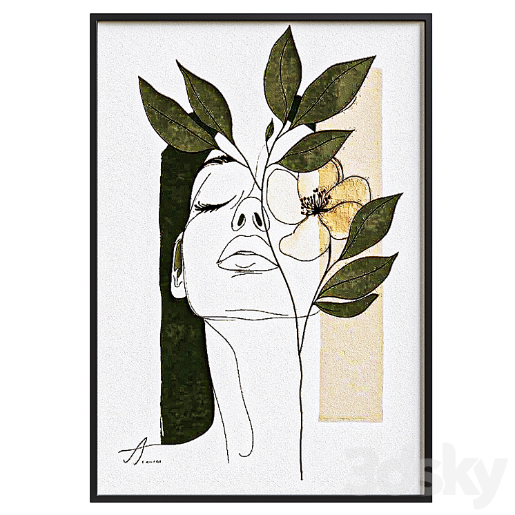 Decor Art - Frame - 3D model