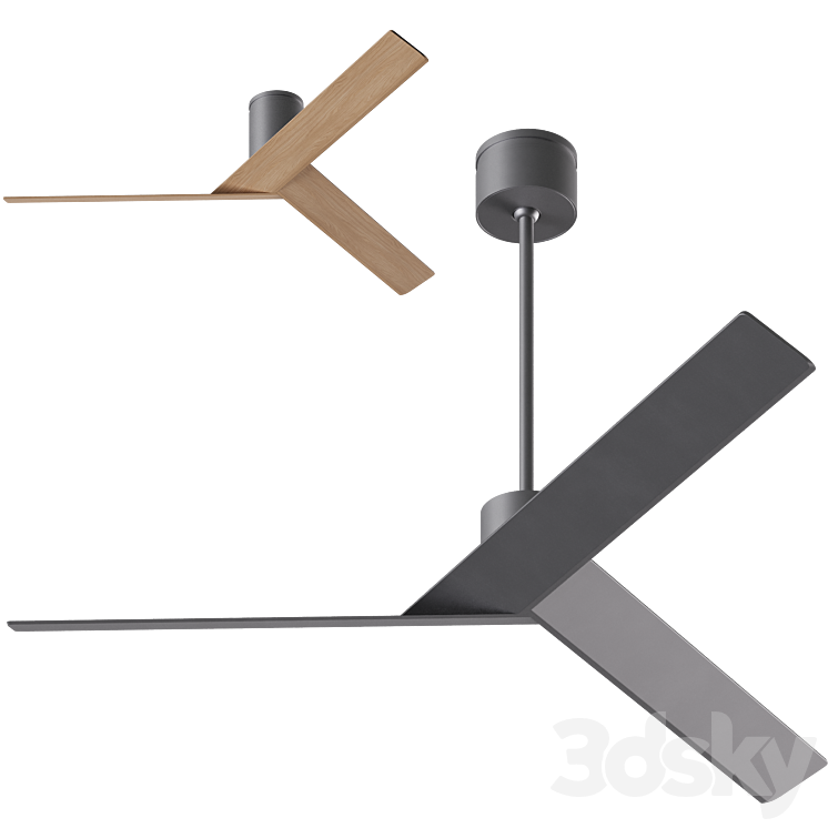 superfan ceiling fan & Decke mit Downrod by kettal michael ...