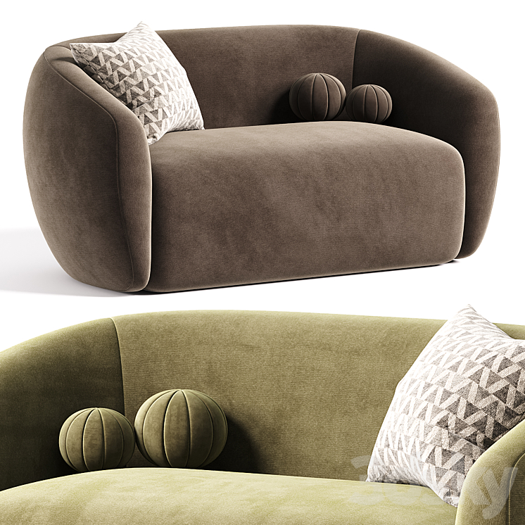 STELLA Mini Sofa - Sofa - 3D model