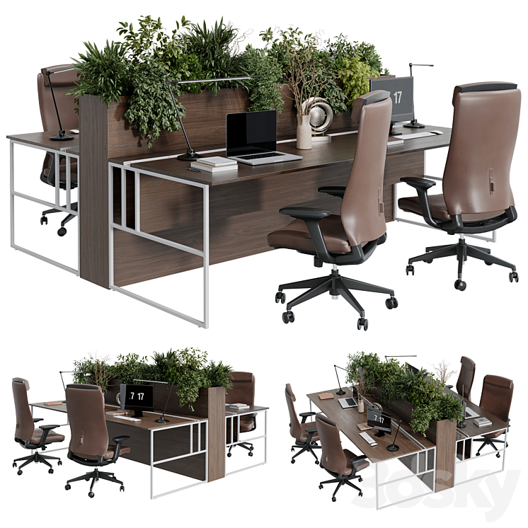 Workplace - office furniture - Employee desk 62 corona - Office ...