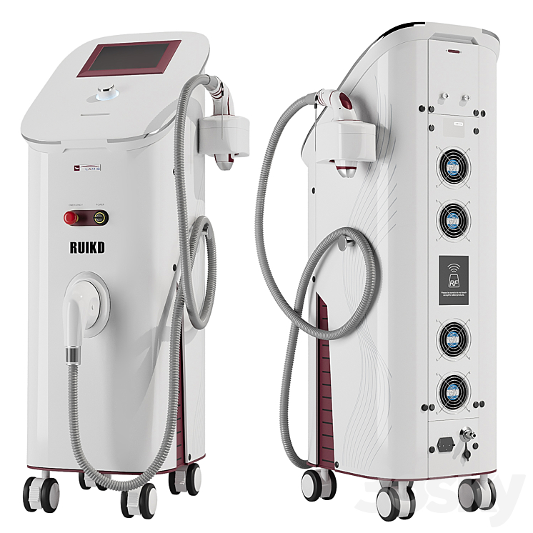 Diode laser Lamis XL - Beauty salon - 3D model