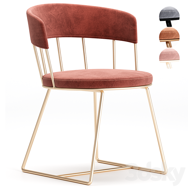 Meru - Chair - 3D model