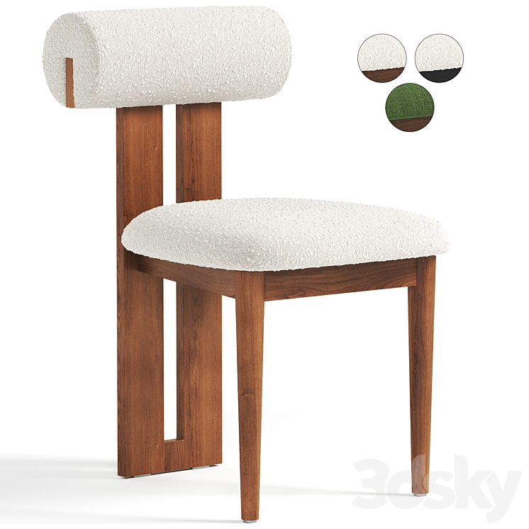 Carina Dining Chairs - Chair - 3D model