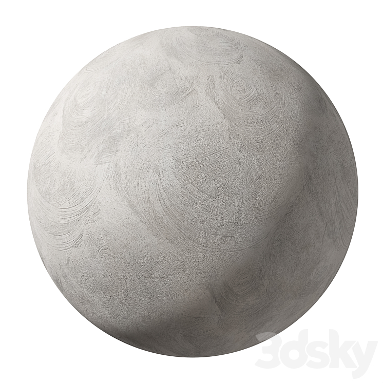 Plaster Material 138 - Stone - 3D model