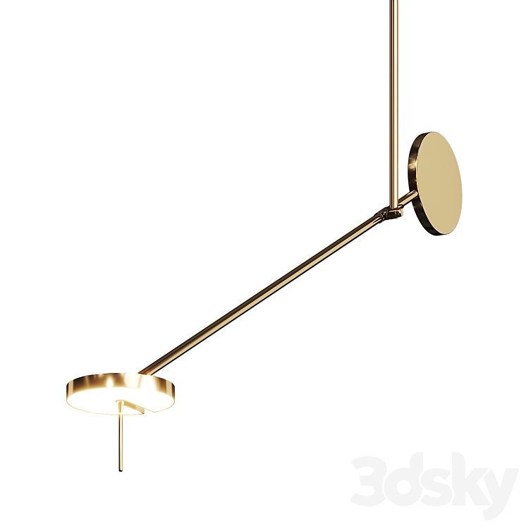 Invisible Articulated by GROK LedsC4 Ceiling Pendant lamp - Pendant ...
