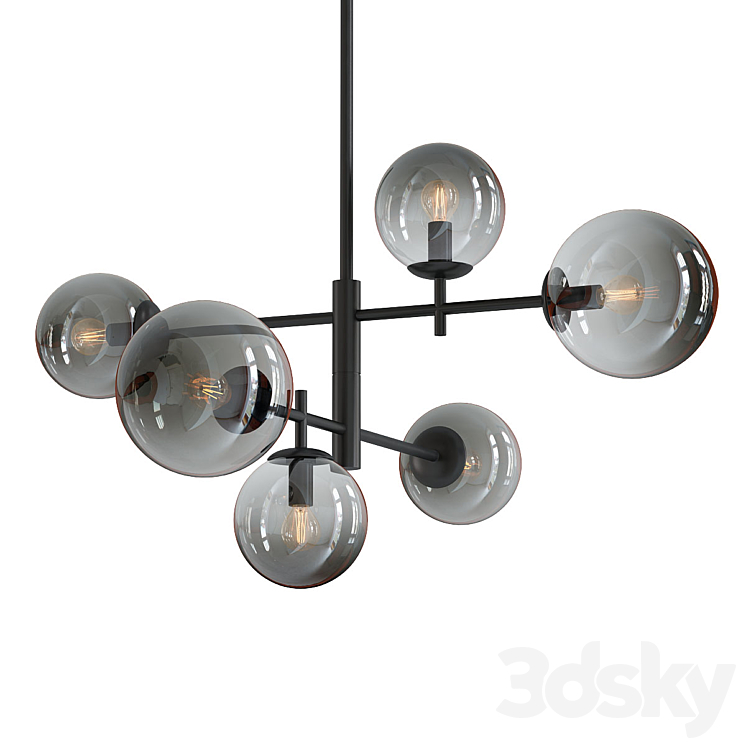 Callum Chandelier - Pendant light - 3D model