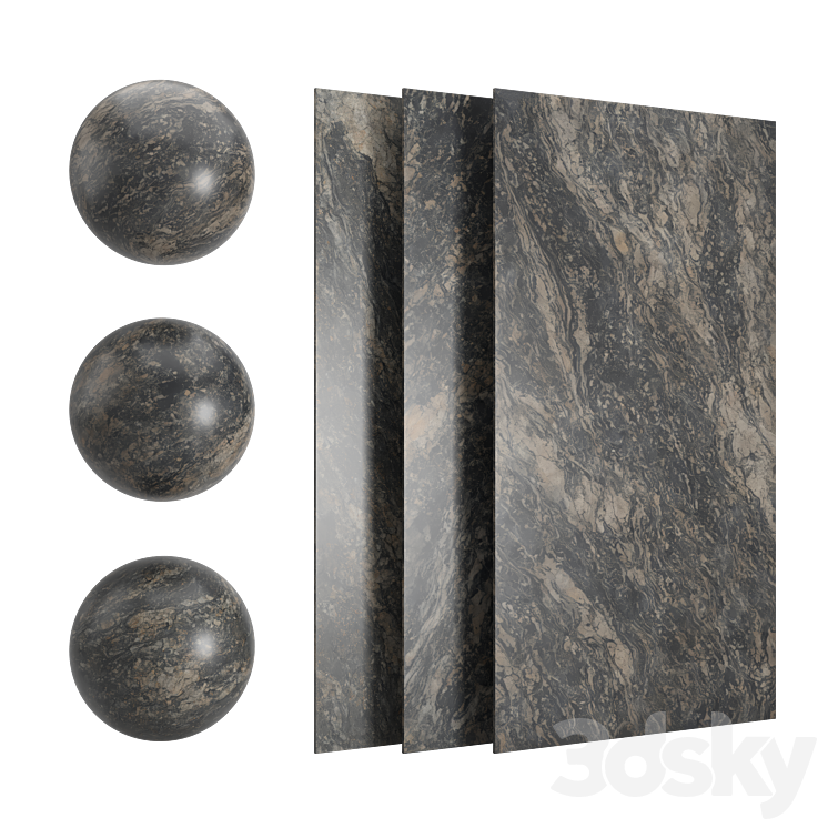 Amadeus Stone Marble - Stone - 3D model