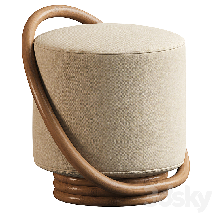 Smile Pouf Porada - Other soft seating - 3D model
