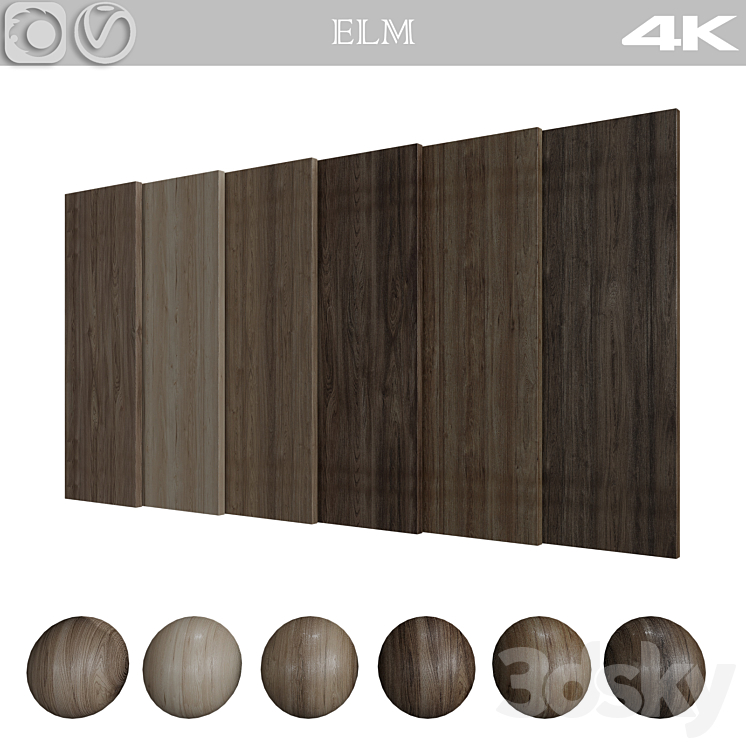 Wood texture 041 - Wood - 3D model