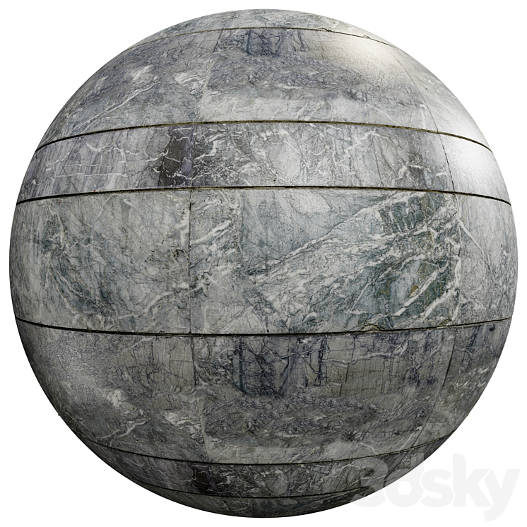 PBR Marble Texture - 4K Scanned & Seamless 01 - Stone - 3D model