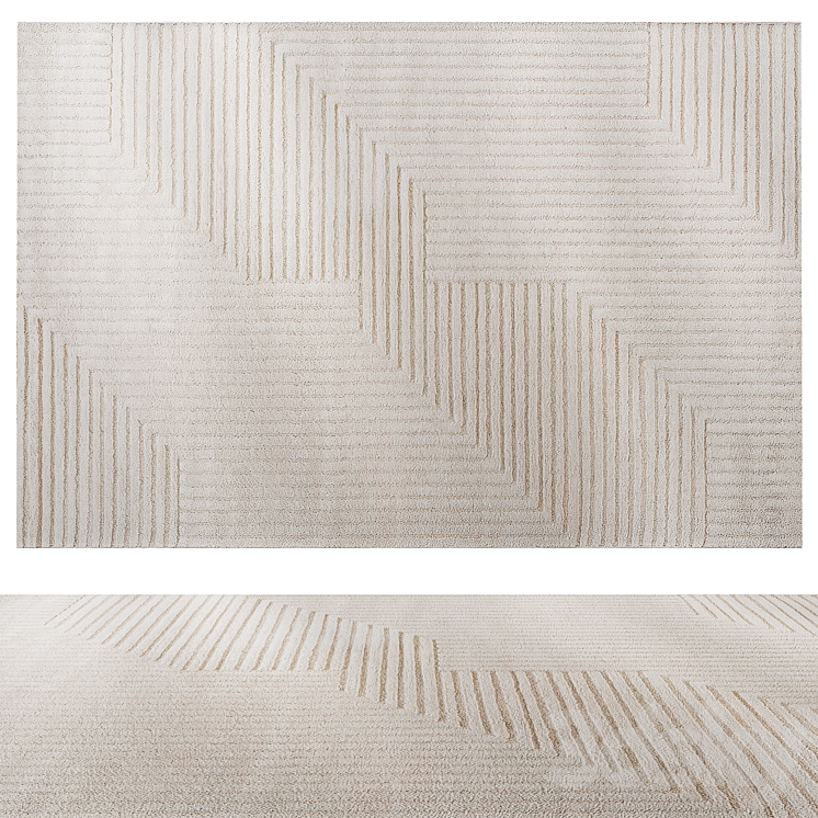 Linear Carpet 02 - Carpets - 3D model