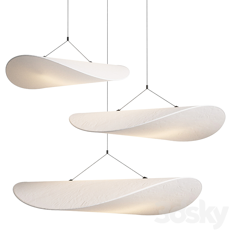 TENSE Pendant Lamp Collection - Pendant light - 3D model