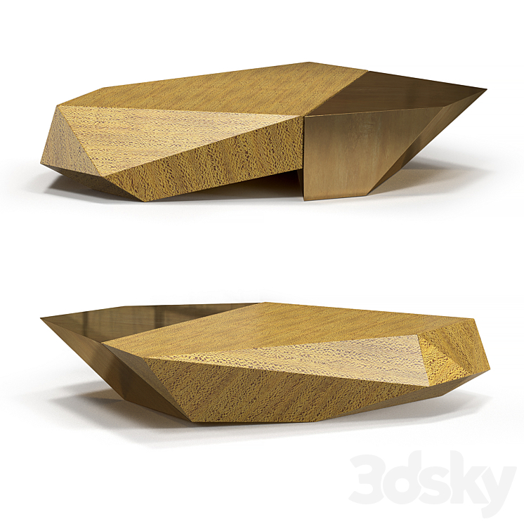 Pietra / Achille Salvagni / Coffee table - Table - 3D model