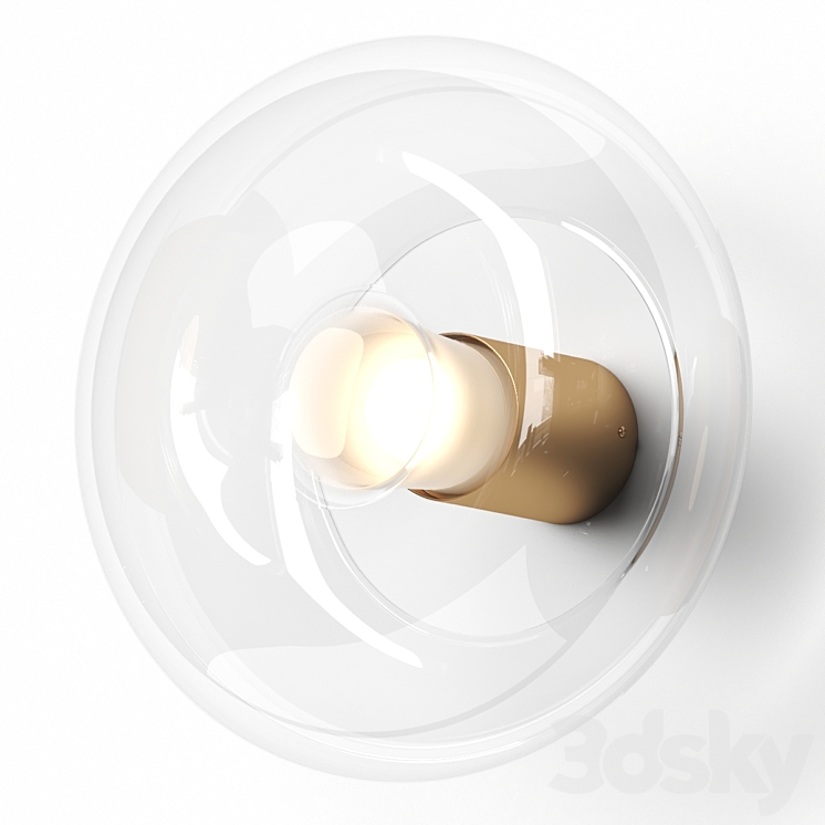 Fontana Arte - Fontanella - Wall light - 3D model