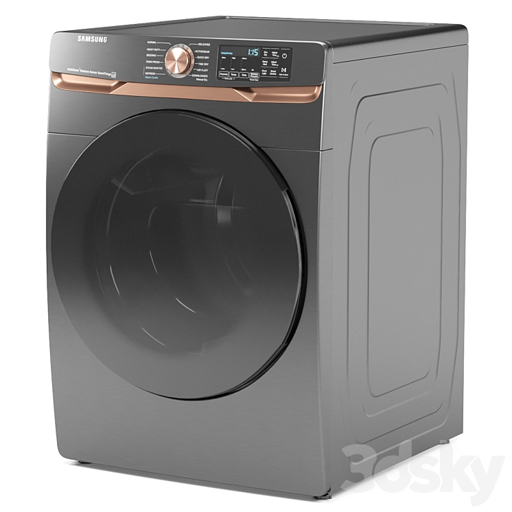 SAMSUNG dryer machine - Household appliance - 3D model