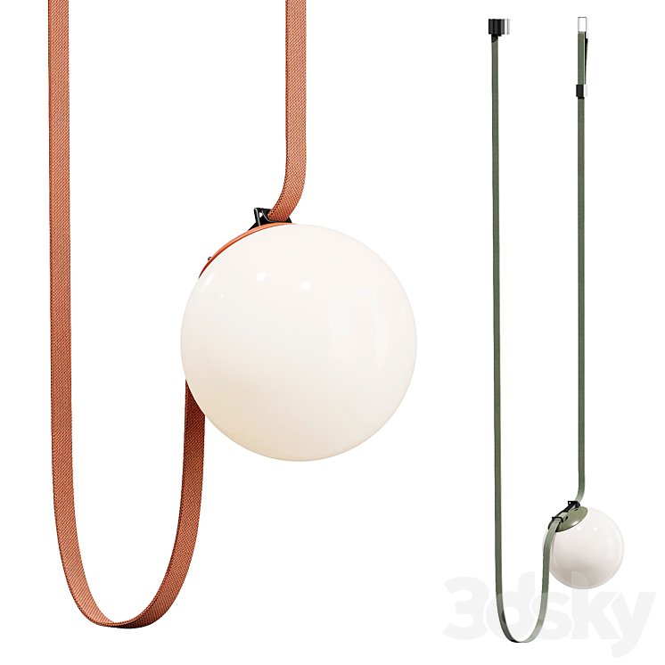 Vibia Plus Minus Ball - Pendant light - 3D model