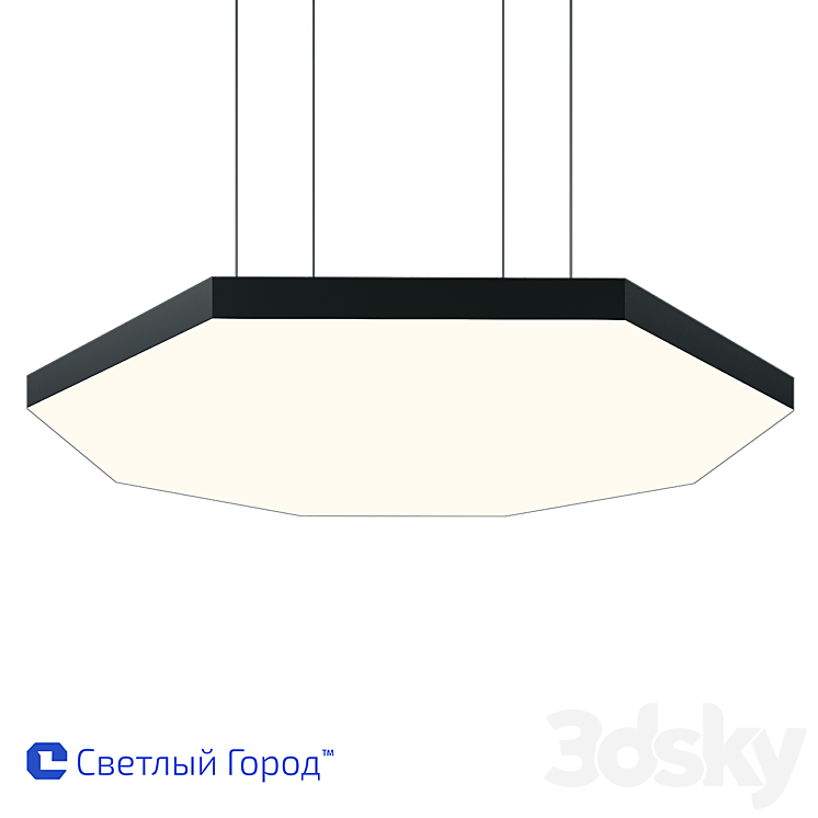 OM Pendant Lamp LC OCTA / Light City - Pendant light - 3D model