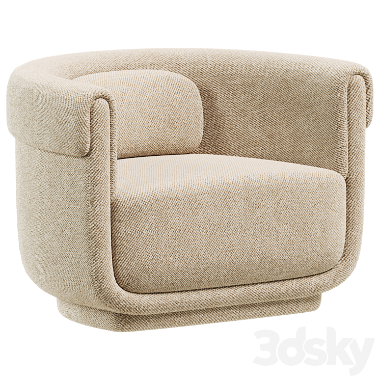 Hendricks Occasional Chair - Arm chair - 3D model