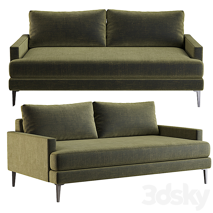 Andes Bench Sofa - Sofa - 3D model