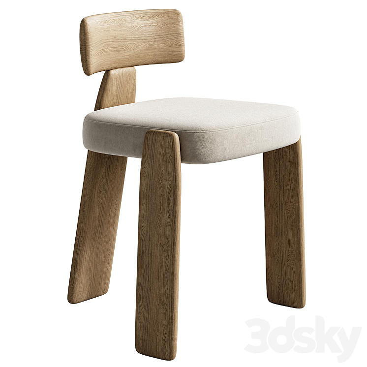 Oru chair by Andreu World - Chair - 3D model