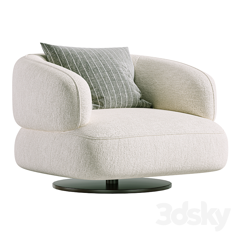 Lake Zeppelin - Arm chair - 3D model