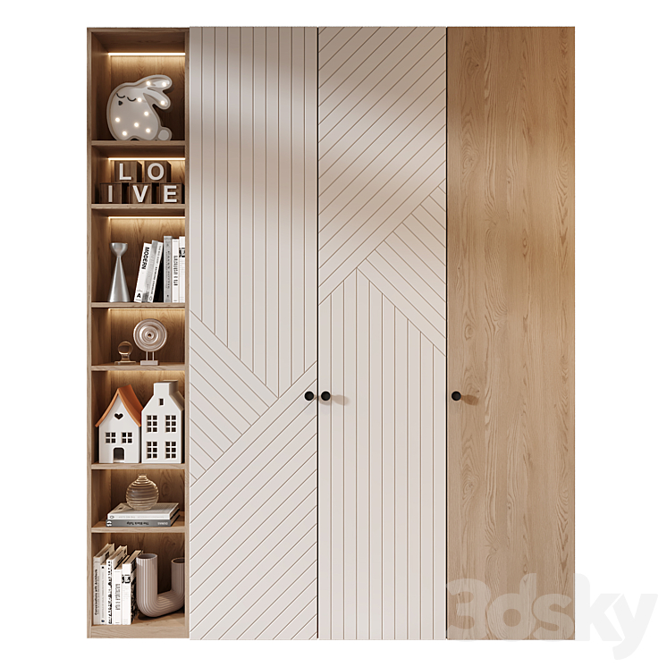 Shkafulkin Shkaf Tseverro set 2658 - Wardrobe - 3D model