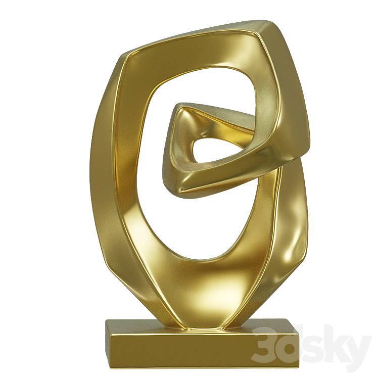 Abstract sculpture by Robert Fogell - Sculpture - 3D model
