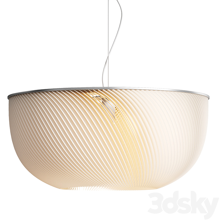 Twist Chandelier - Pendant light - 3D model