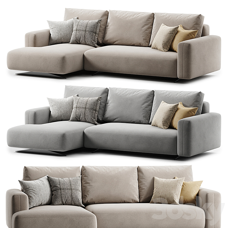 Bo Sofa Mononova - Sofa - 3D model