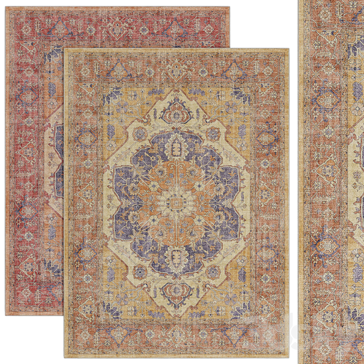 Apollo Carpet - Rug - 3D model